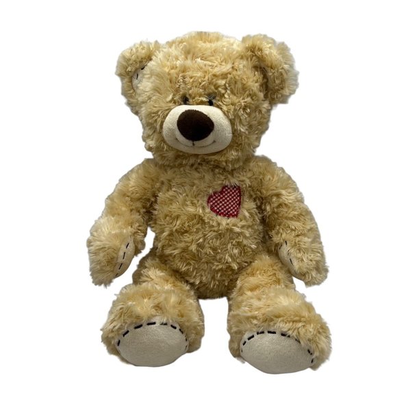 Build-A-Bear | Toys | Build A Bear Champ Ii Plush Teddy Bear Patch Heart Talks I Love You 6 With ...